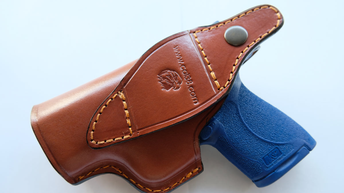 Leather IWB Holster For Smith and Wesson M&P9 Shield – cal38